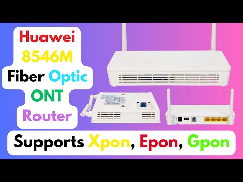 Huawei HG8546M High Speed XPON GPON EPON Fiber Cable ONT Wifi Router