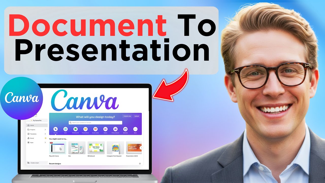 How To Turn A Document Into A Presentation In Canva AI (Tested)
