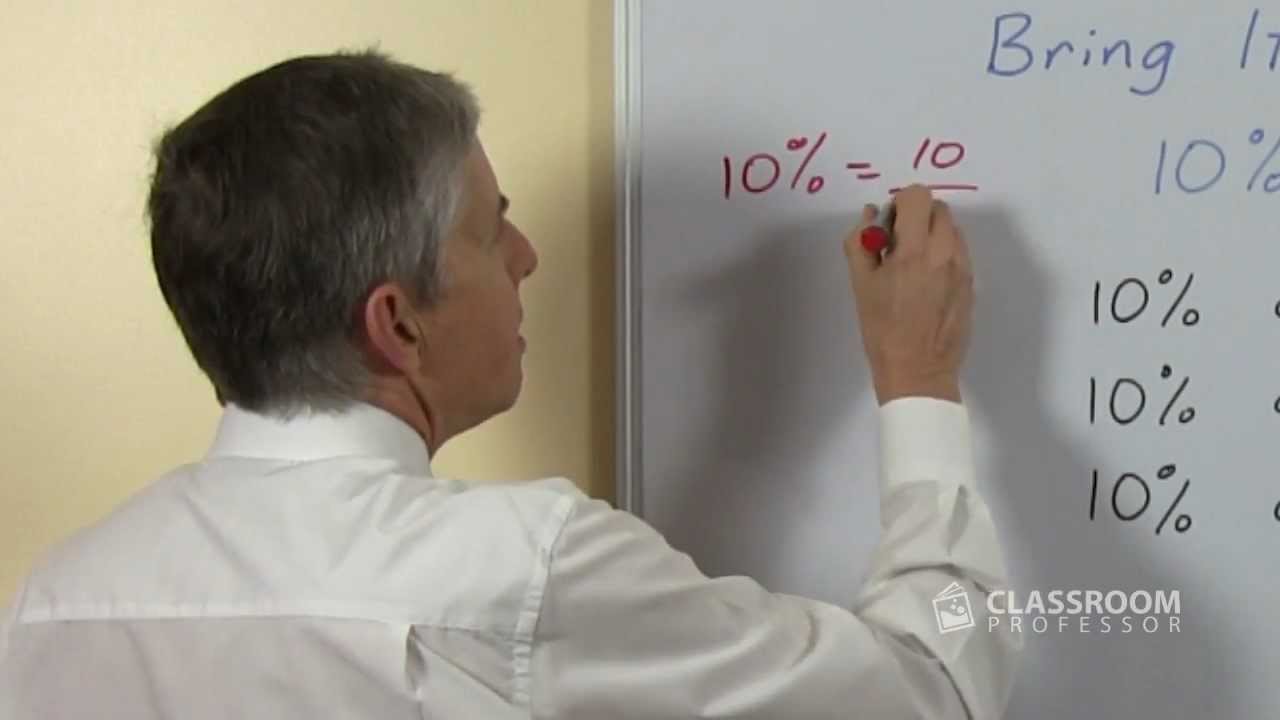 Teach 10 Percent Questions