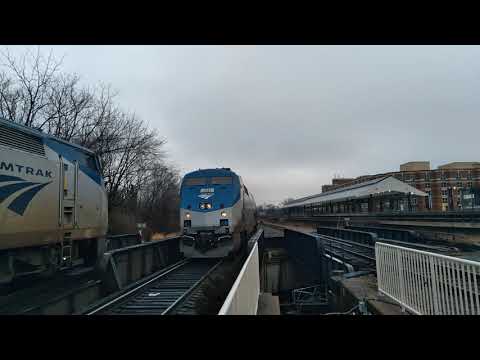 Amtrak 89: The Palmetto arriving @ Alexandria Station