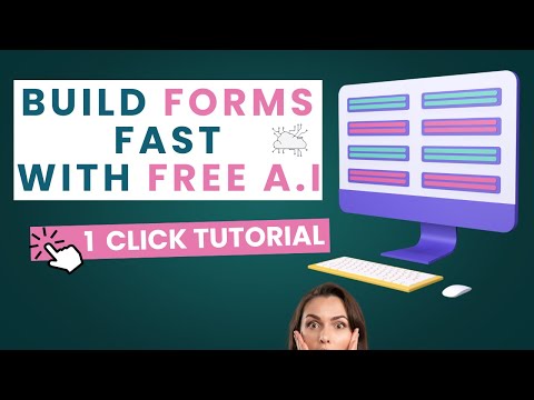 How to Make Ready to Use Forms with AI Easy Tutorial