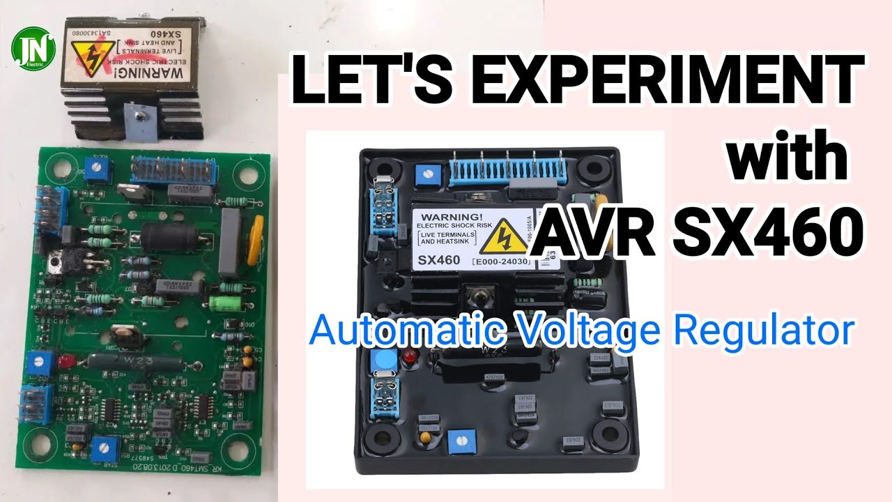 Try out AVR SX460 & unboxing it automatic voltage regulator for genset brushless