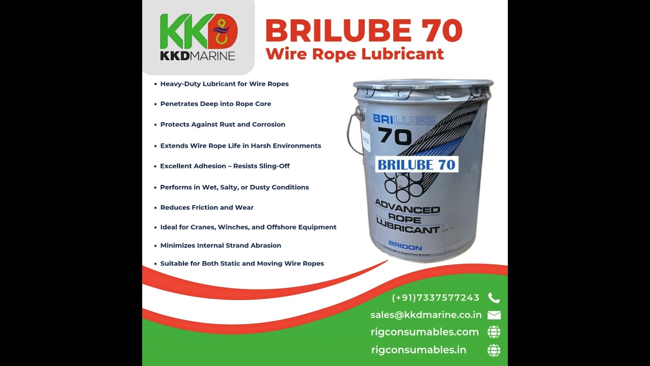 BRILUBE 70 Wire Rope Lubricant