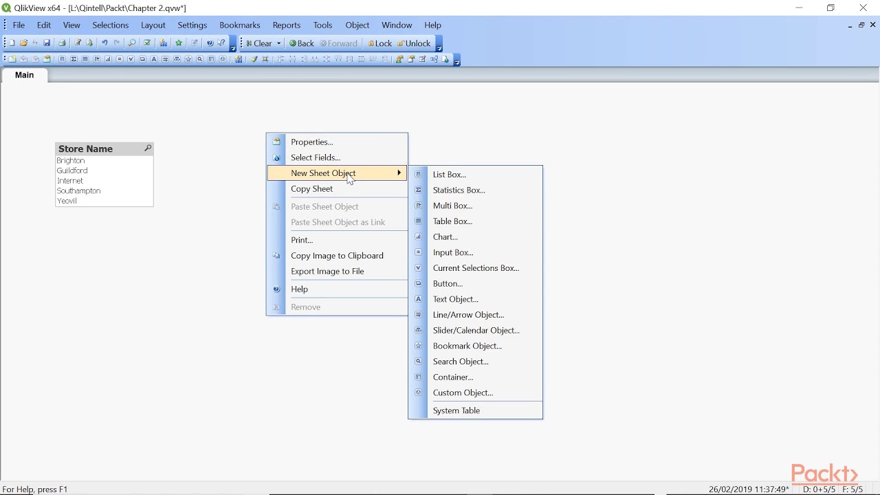 Mastering Data Visualization with QlikView : Data Selectors | packtpub.com