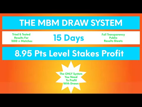 How to Profit Betting on Draws in Football | Easy Profitable Strategy