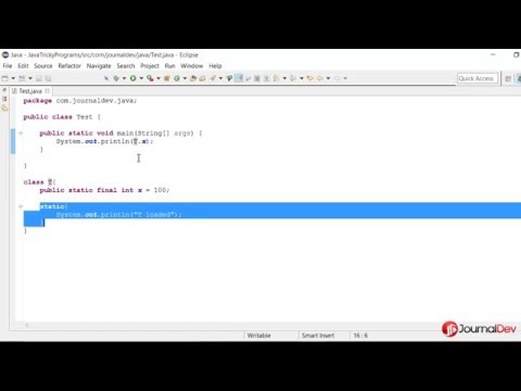 Java Tricky Program 1 - Java Compiler Optimization