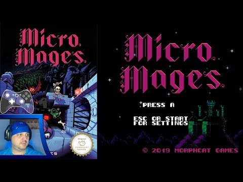 Steam Community :: Video :: Un nuevo juego para la NES - Micro Mages (1).