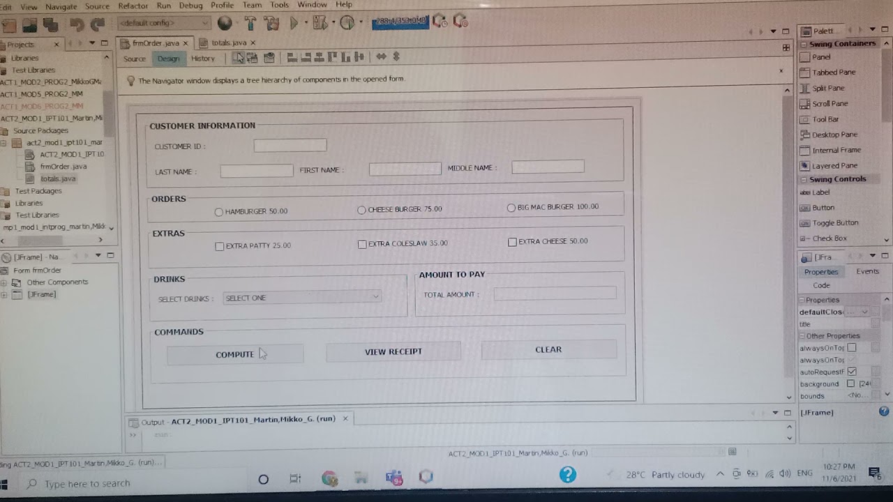Activity 2 Module 1 - Integrative Programming