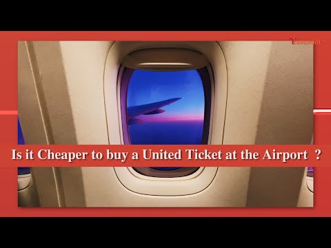 Is it cheaper to buy a united airlines ticket at the airport? #unitedairlines #united