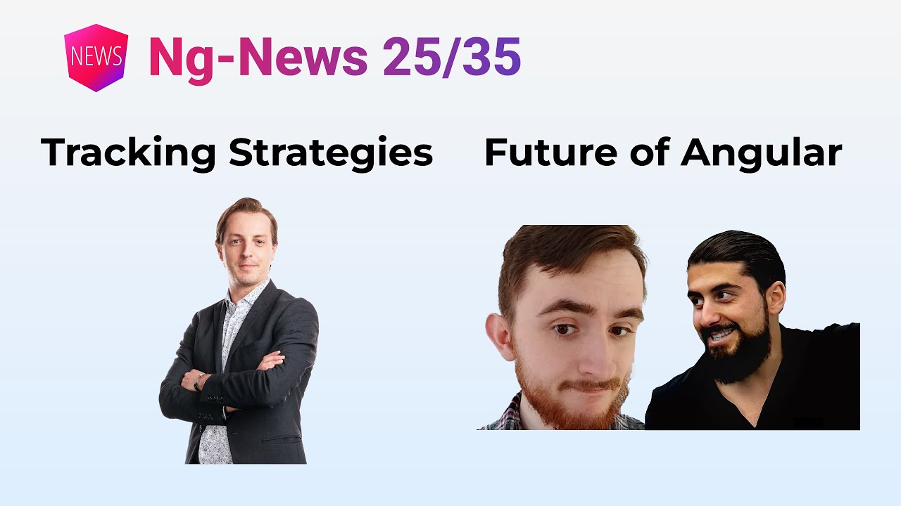Ng-News 25/35: @for tracking strategies, Future of Angular at Angular Space