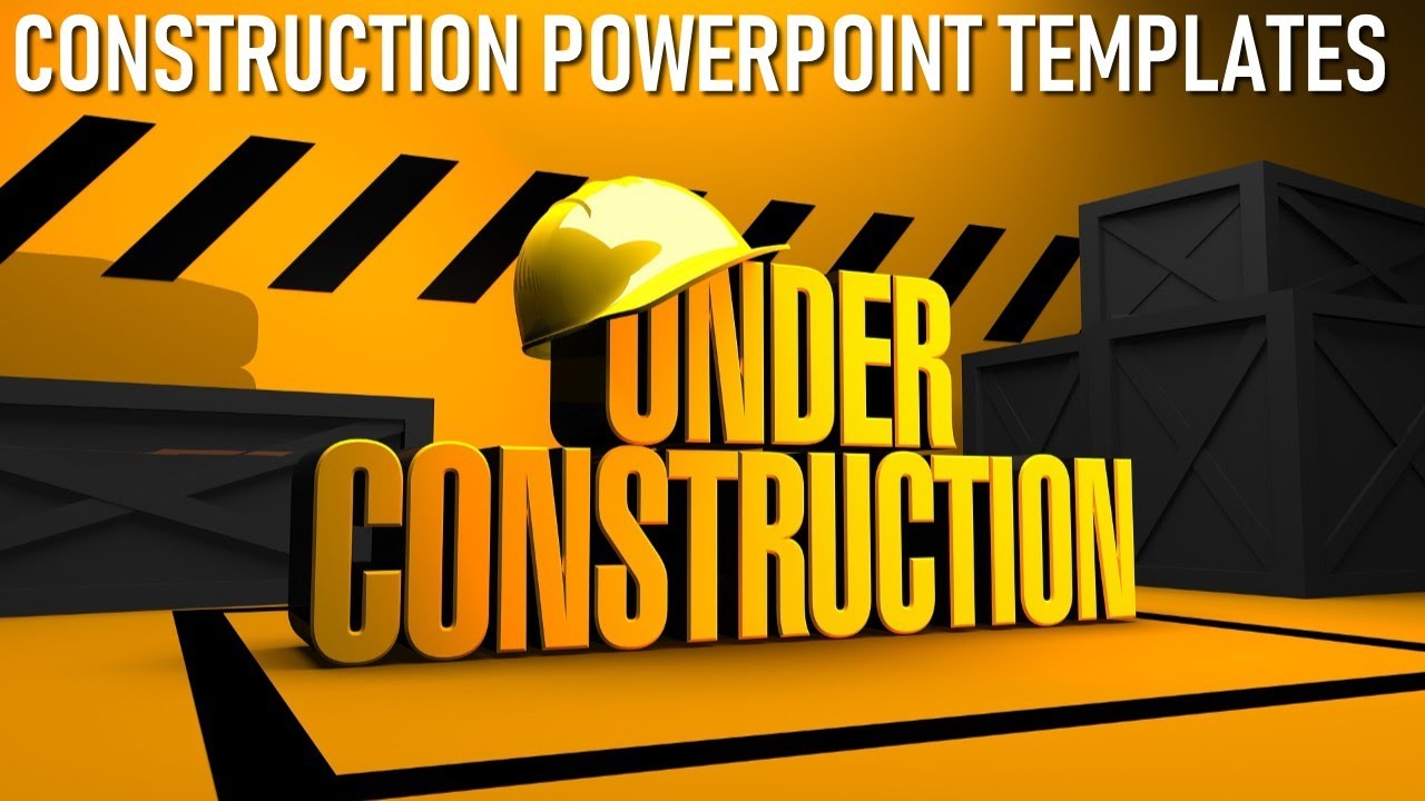 Construction PowerPoint presentation slideshow