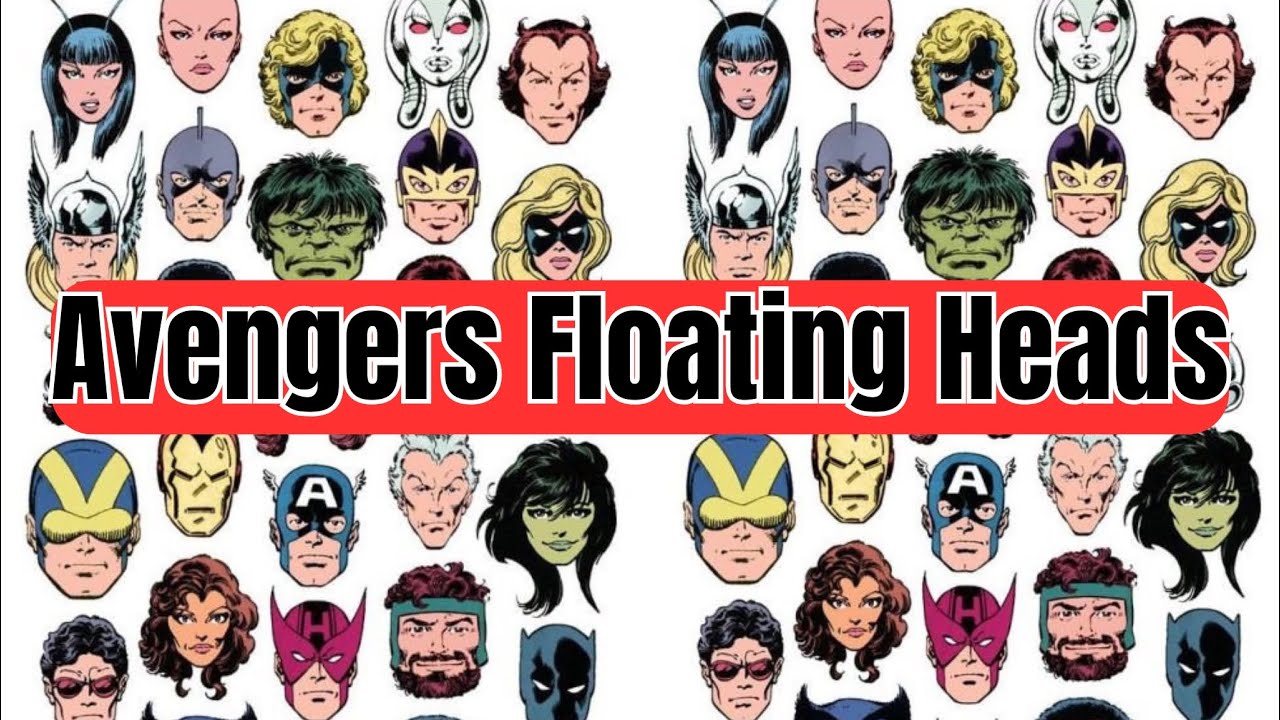 Avengers Floating Heads Covers