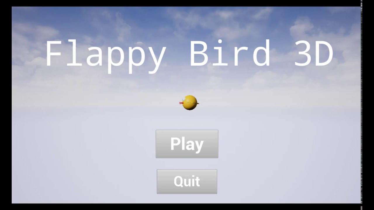 (UE4) Flappy Bird 3D