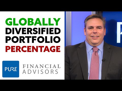 Globally Diversified Portfolio - What Percentage should you Hold?