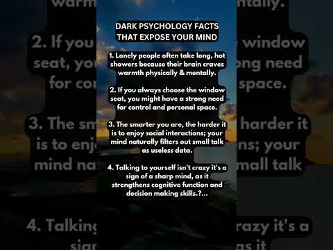 5 Dark Psychology Facts That Will Blow Your Mind.