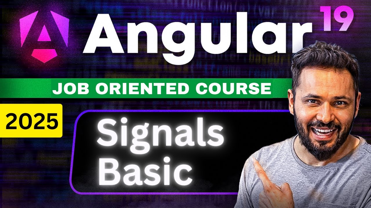 Angular 19 Tutorial #19 Signals in angular