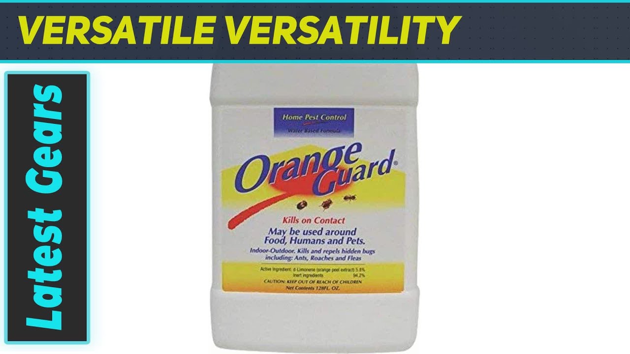 Orange Guard: Ultimate Home Pest Control? 128oz Test!