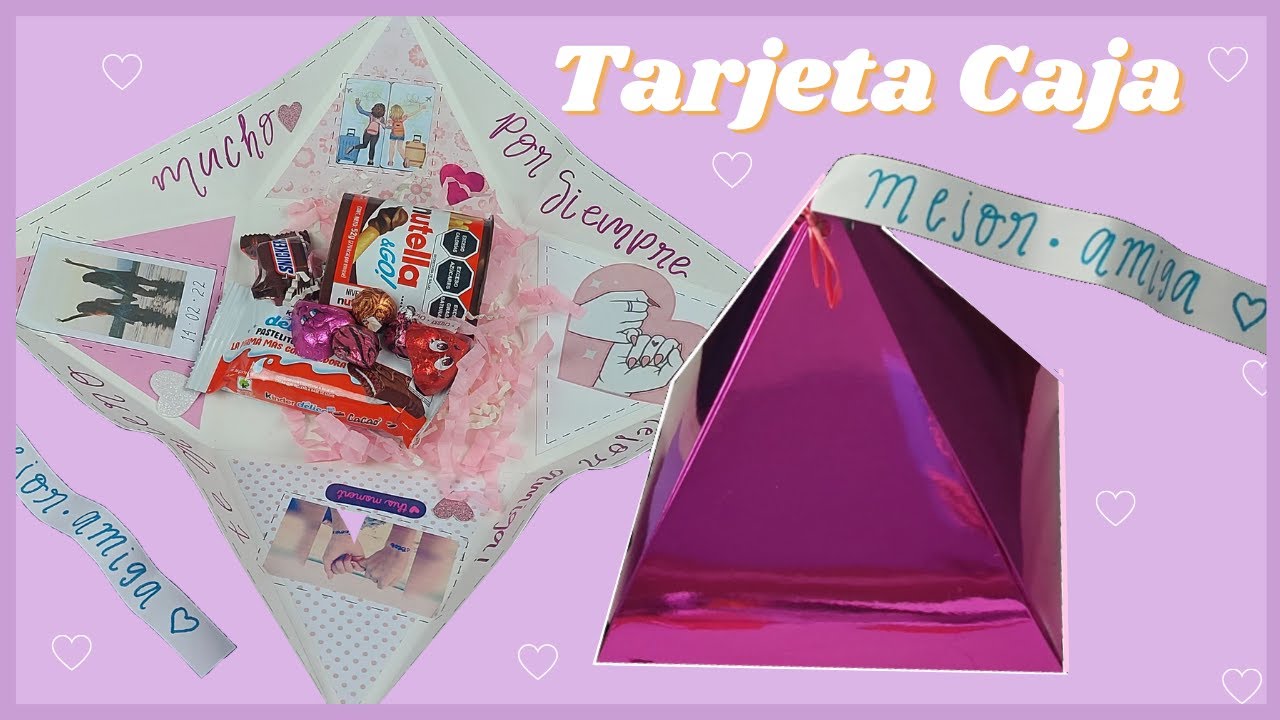 KISS | Tarjeta - Caja explosiva mejores amigas | Regalo accesible