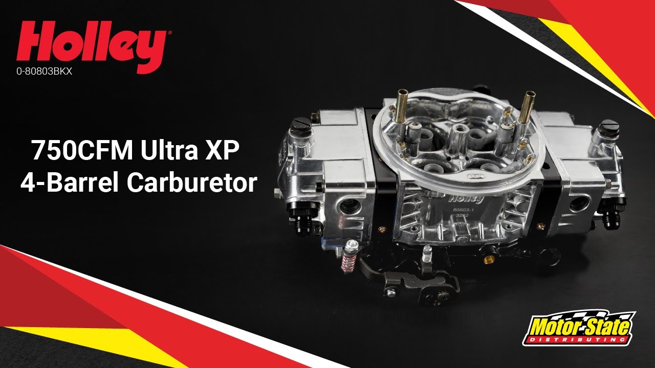 Holley Ultra XP 750 CFM 4-Barrel Carburetor – Designed For Drag & Circle Track Racers In Mind