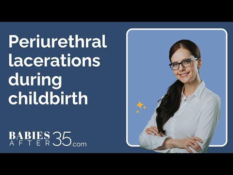 Tearing around your urethra and other places during birth