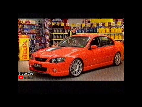 Advert 2004 Supercheap Auto Ford DJR320 TV1 NZ VHS