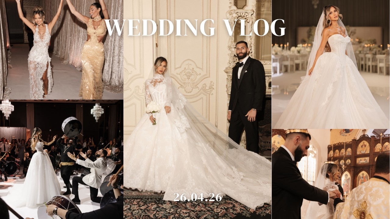 Our Wedding Day Vlog | Getting Ready, The Ceremony & After Party ♡