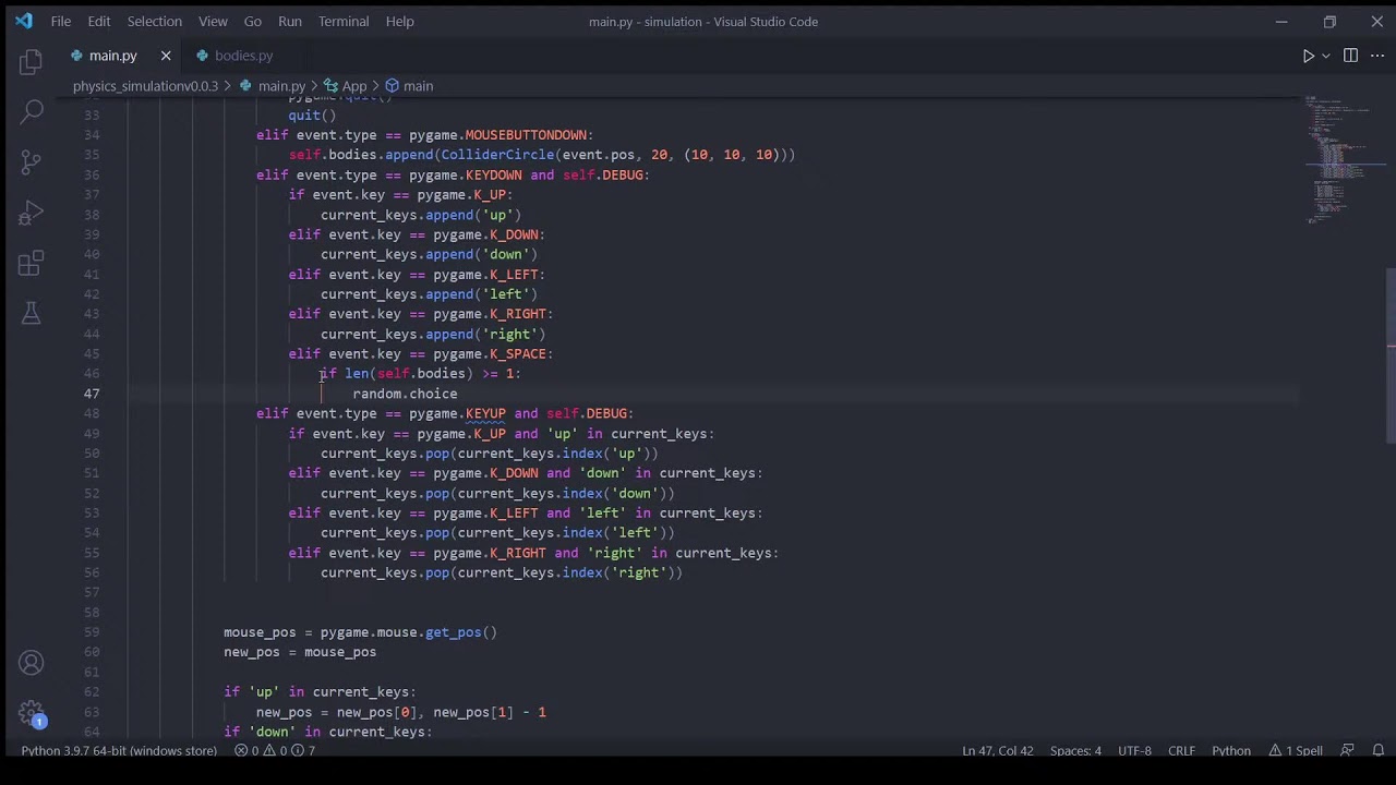 Python Physics Engine | Part 1