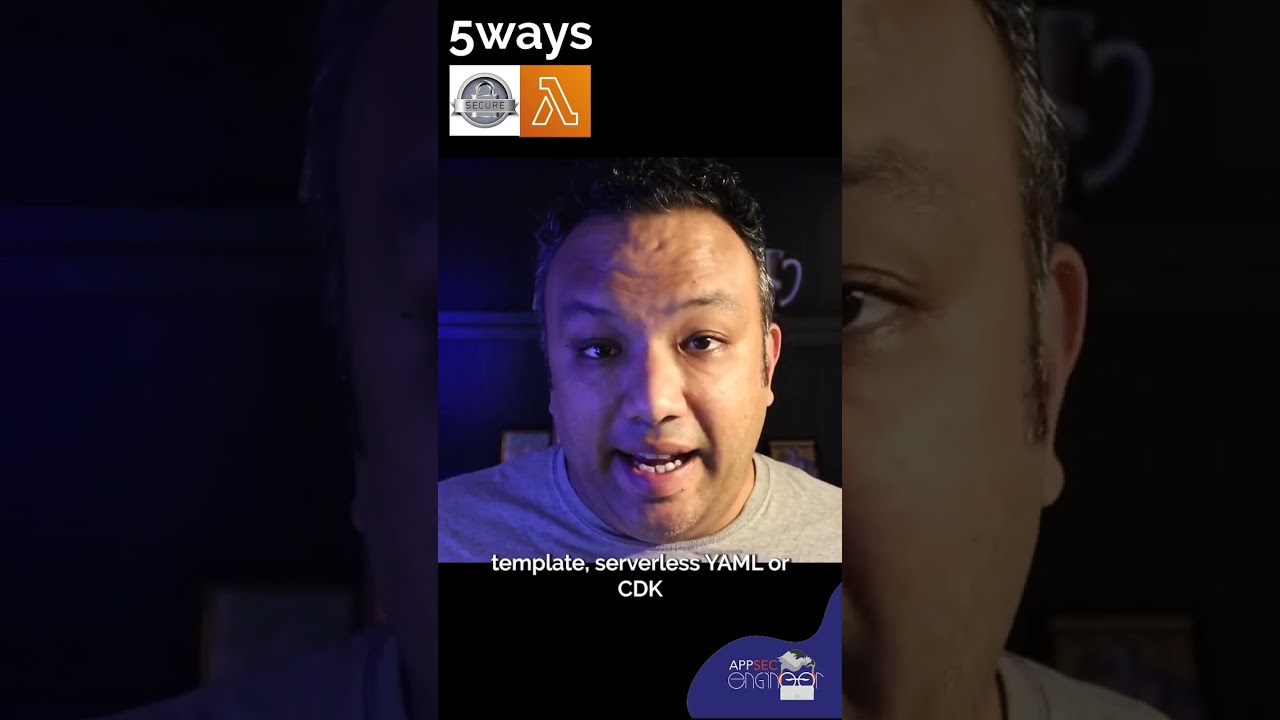 5  ways to secure AWS Lambda Functions | AppSecEngineer Shorts