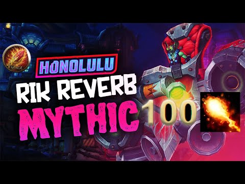 Rik Reverb Mythic | Rank 1 Boss Damage Fire Mage POV | Undermine