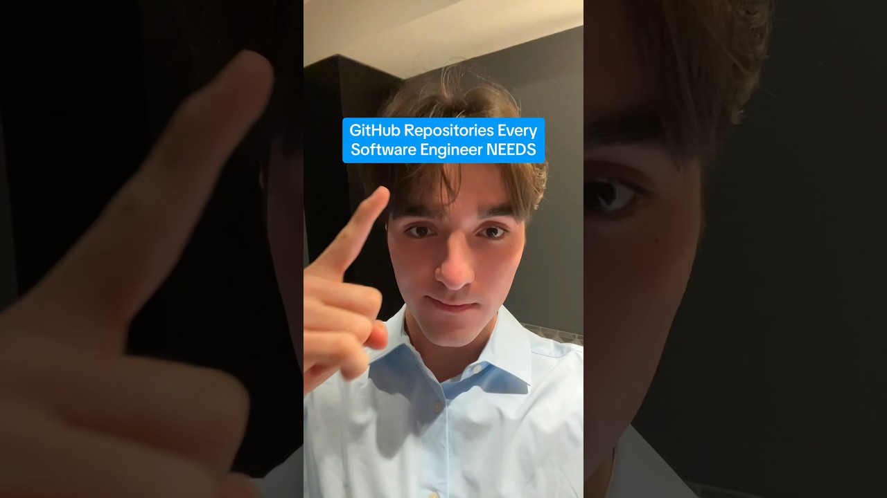 GitHub Repositories EVERY Coder NEEDS!! #shorts #shortsfeed