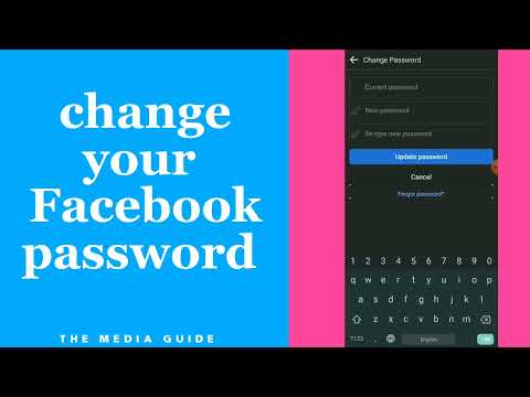 How To Change Your Password on Facebook app