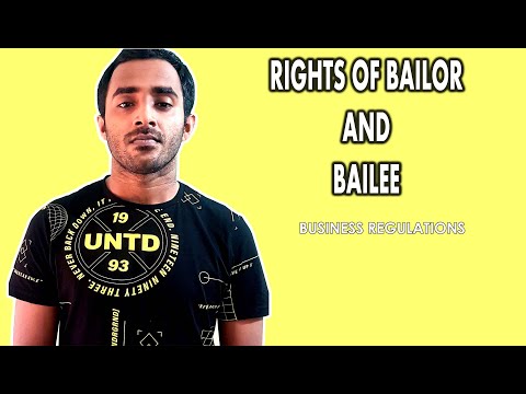 rights of bailor and bailee