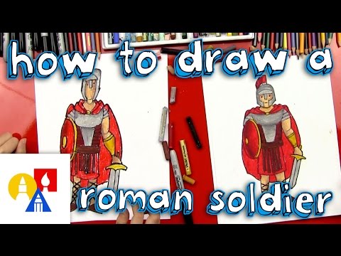How To Draw A Roman Soldier