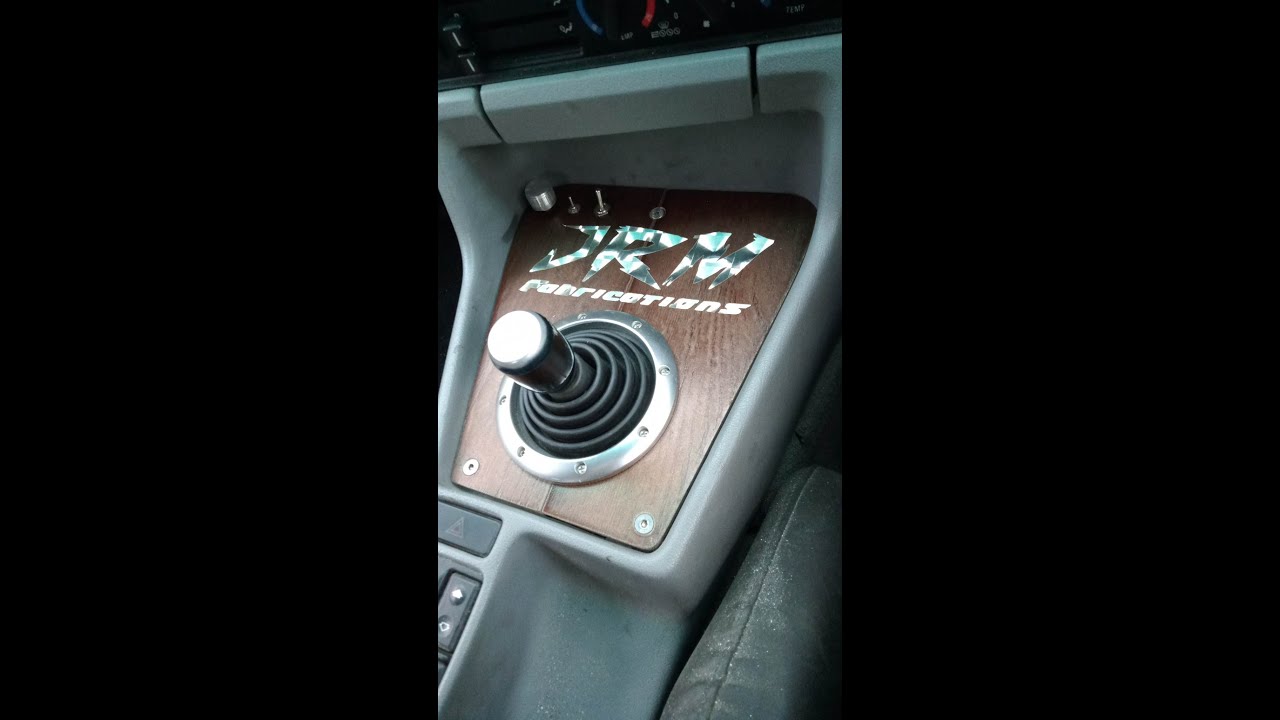 BMW E34 diy centre console/shifter surround