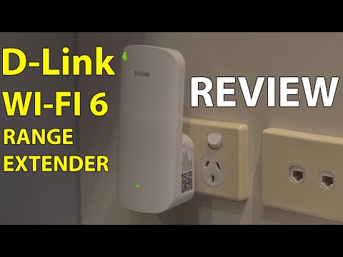 D-Link AX1800 Mesh Wi-Fi 6 Range Extender Review
