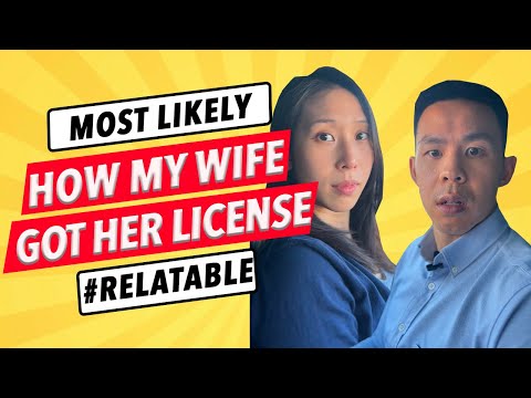 The ONLY WAY my wife passed her driving test