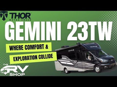 2023 Thor Gemini 23TW for Sale at The RV Shop @ThorMotorCoach