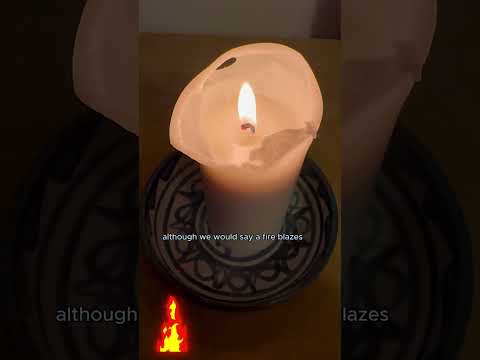 How would you describe a candle flame? Try these 4 words… #ESL #ESLteacher