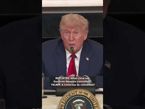 Donald Trump criticizes California Gov. Newsom amid Los Angeles ICE protests