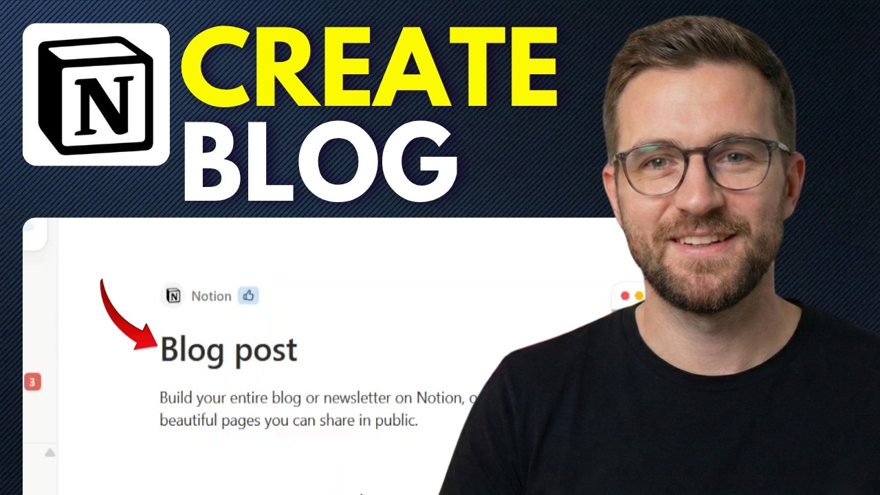 How to create a Blog with Notion (Step By Step 2026)
