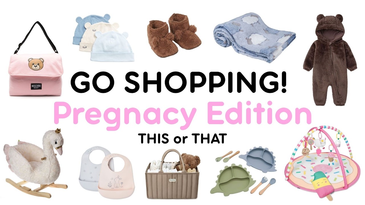 GO SHOPPING! Pregnancy Edition!  🍼🤰👶🏻✨ | THIS or THAT