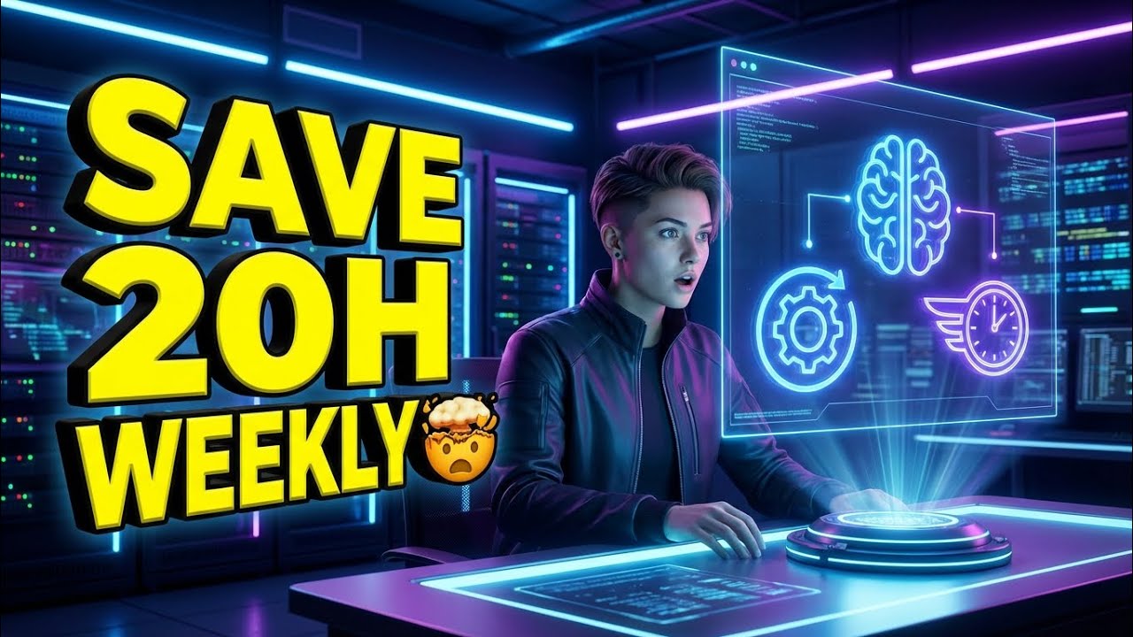 3 AI Tools That Will Save You 20+ Hours Every Week in 2026 (Work Smarter, Not Harder)