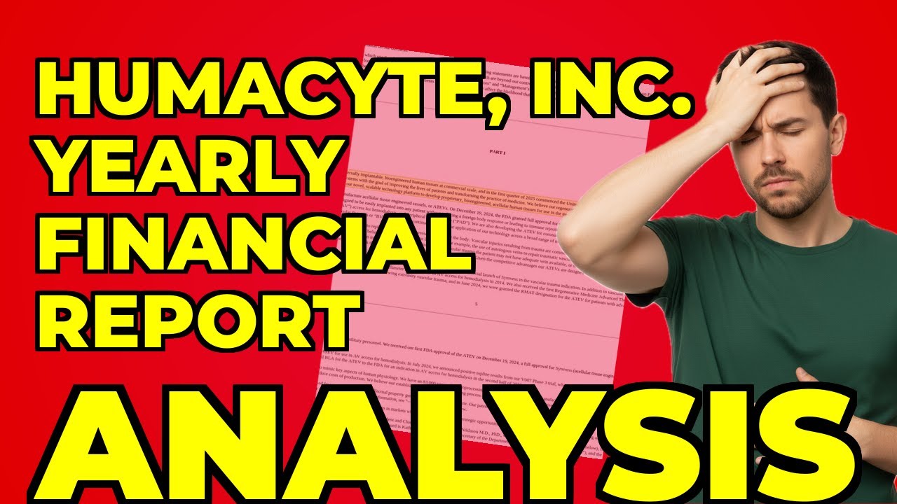 My Biggest Concern from Humacyte's Latest 10-K Filing