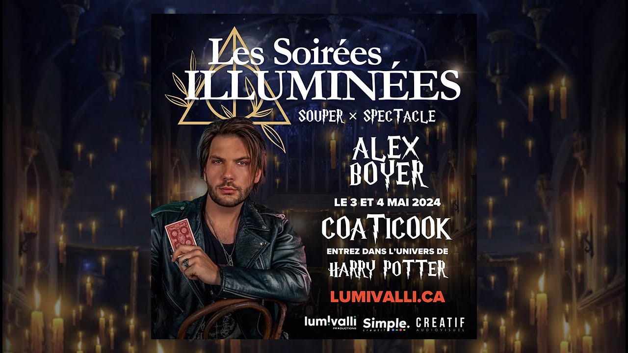 Soirée Illuminée | Estrie | Souper x Spectacle Tickets at MF Coaticook ...