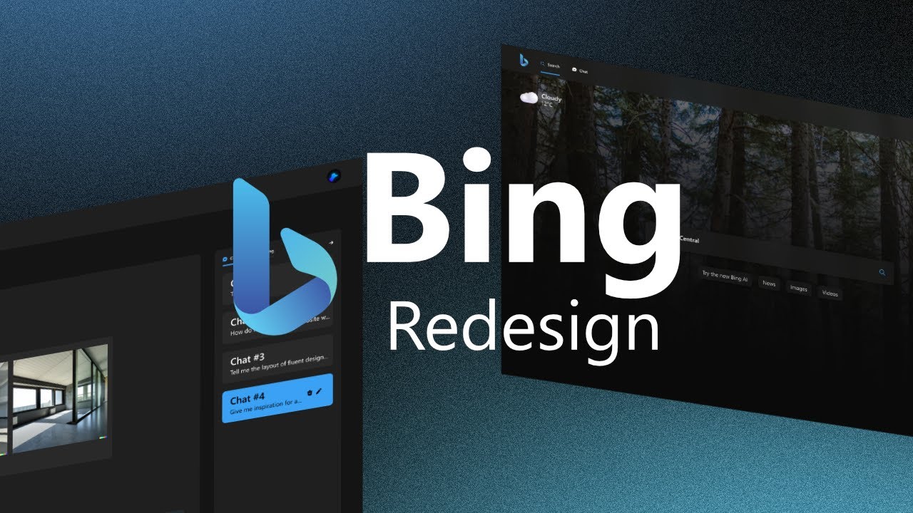 Bing AI Copilot Redesign - Microsoft (Concept)