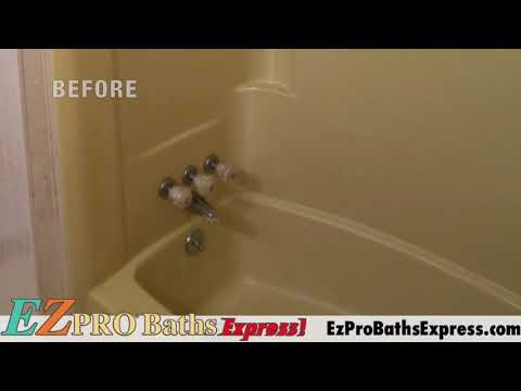 Tub to Shower replacement in New Bern.
