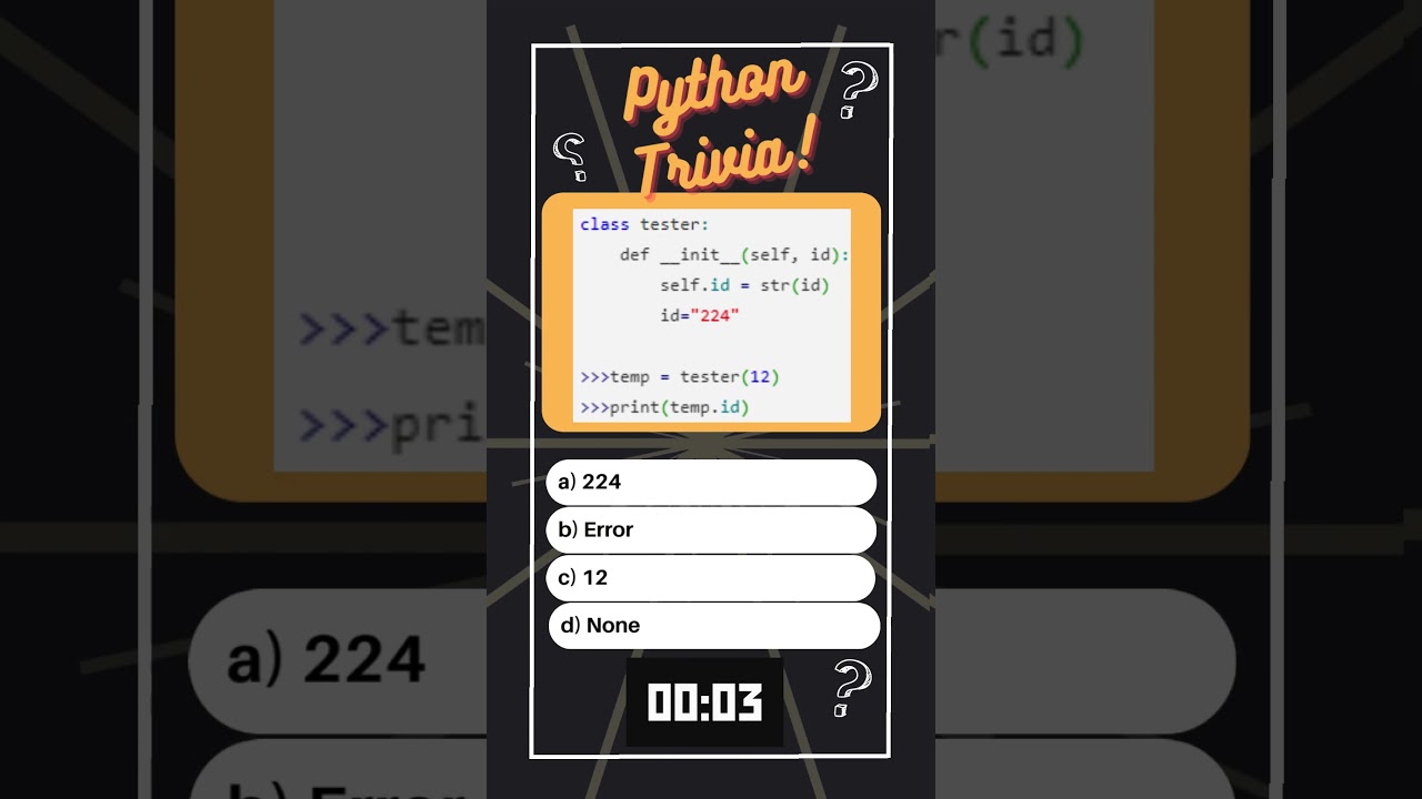 Python Trivia   String 12 #coding #python #techcommunity #shorts #trending #viral #datascience