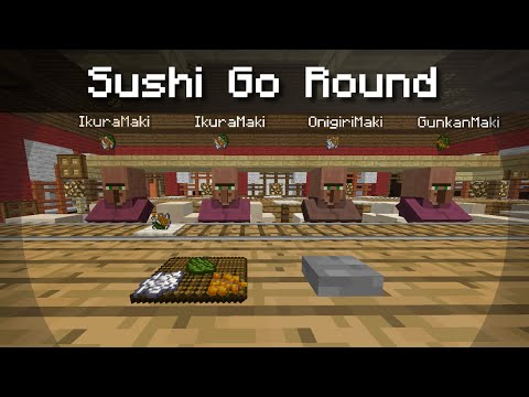 Sushi-Go-Round Minecraft Project