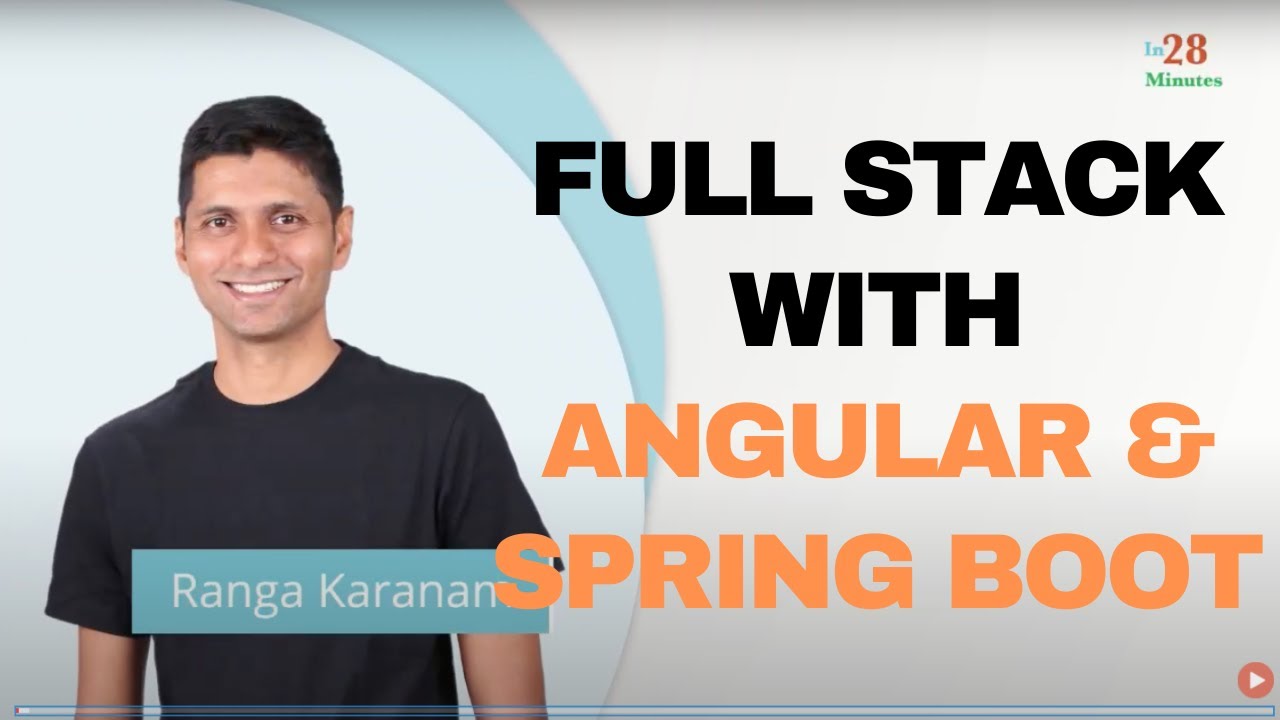 Java Full Stack Development with Spring Boot and Angular