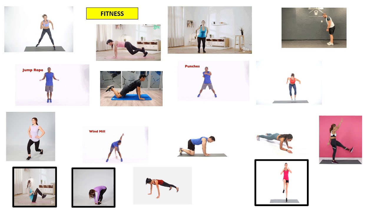 Fitness and Timer Gifs